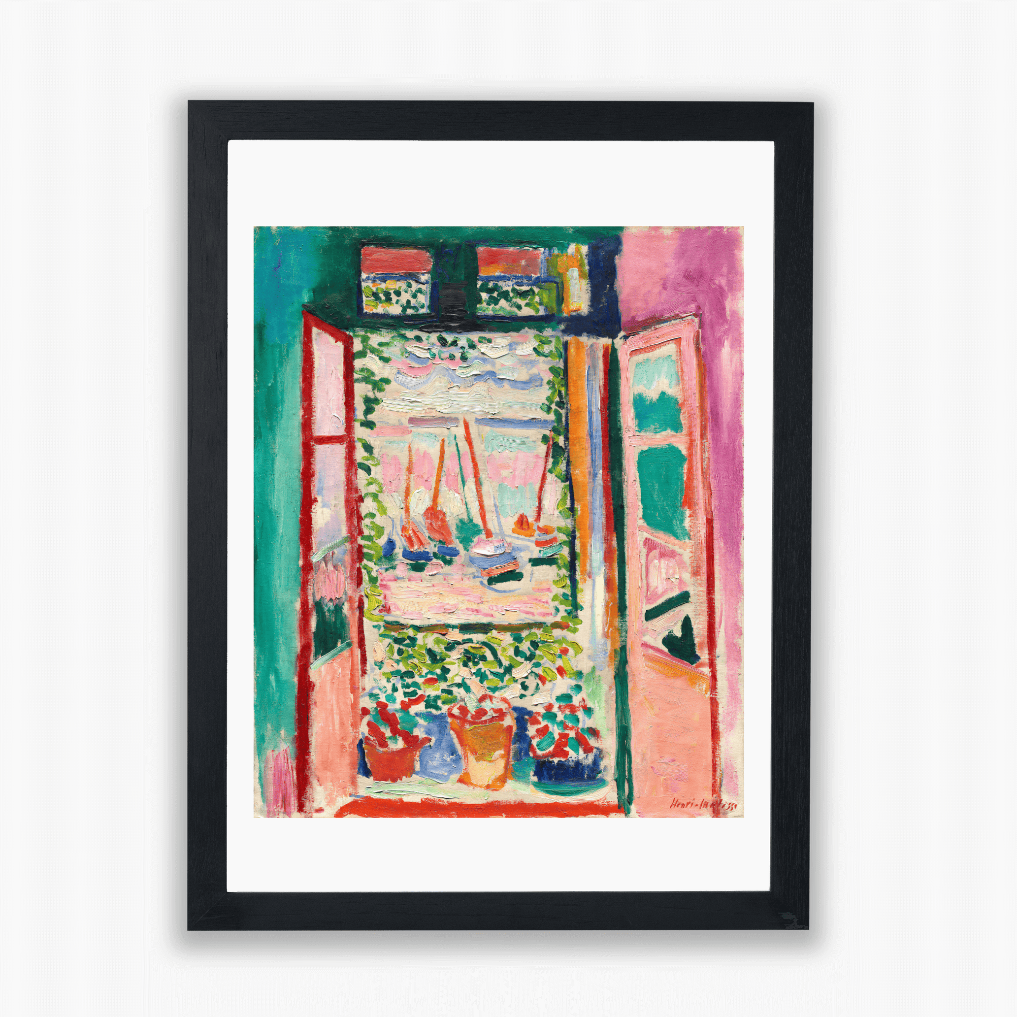 Henri Matisse - Open Window Collioure 1905 — Spiffing Prints