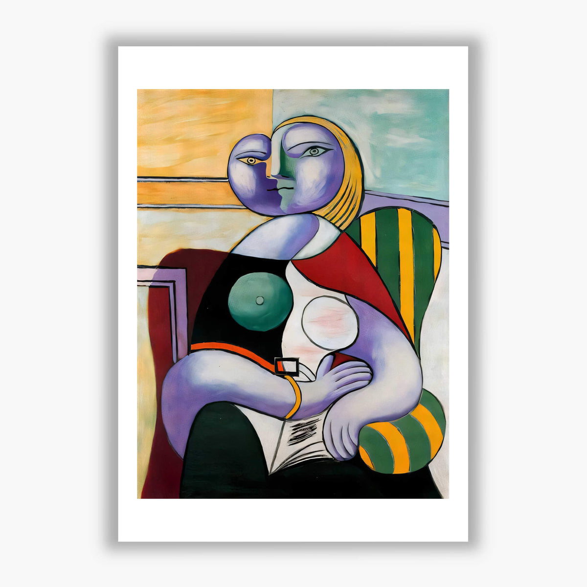 Pablo Picasso - Reading — Spiffing Prints