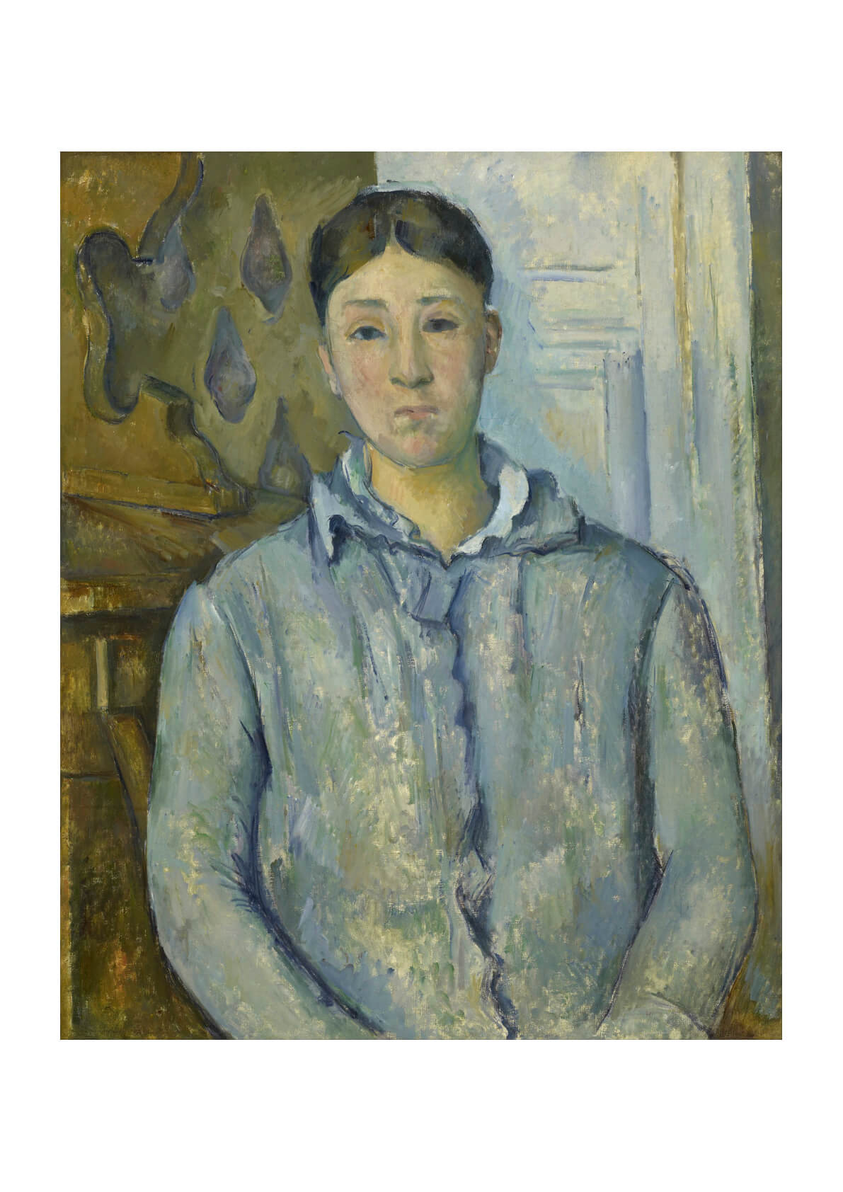 Paul Cezanne - Madame in Blue — Spiffing Prints