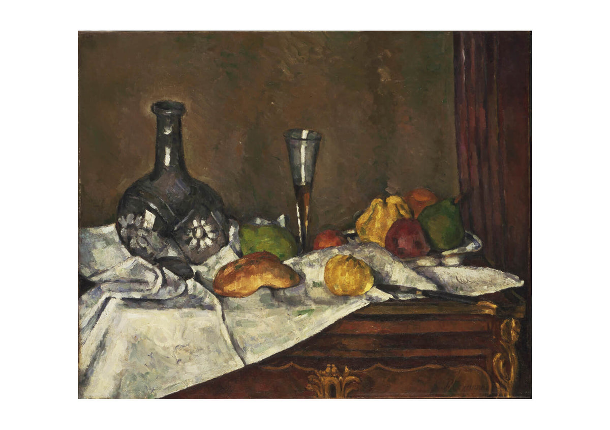 Paul Cezanne - Still Life food and Drink — Spiffing Prints