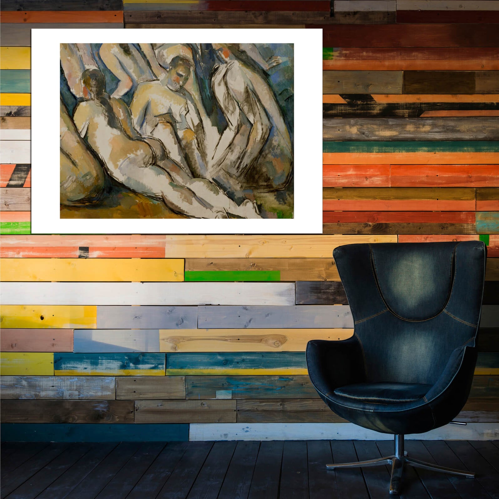 Paul Cezanne - The Large Bathers Detail — Spiffing Prints
