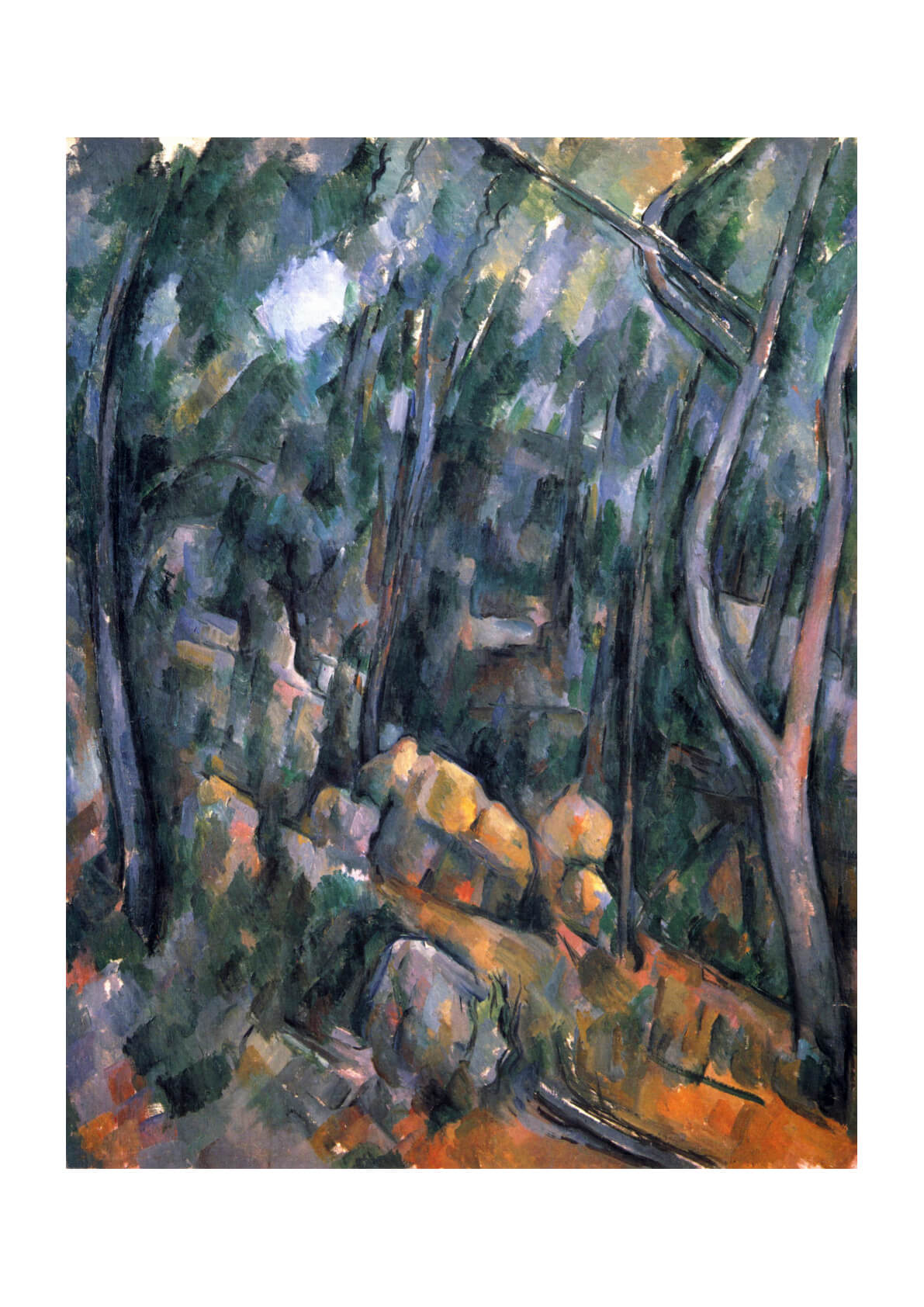 cezanne trees