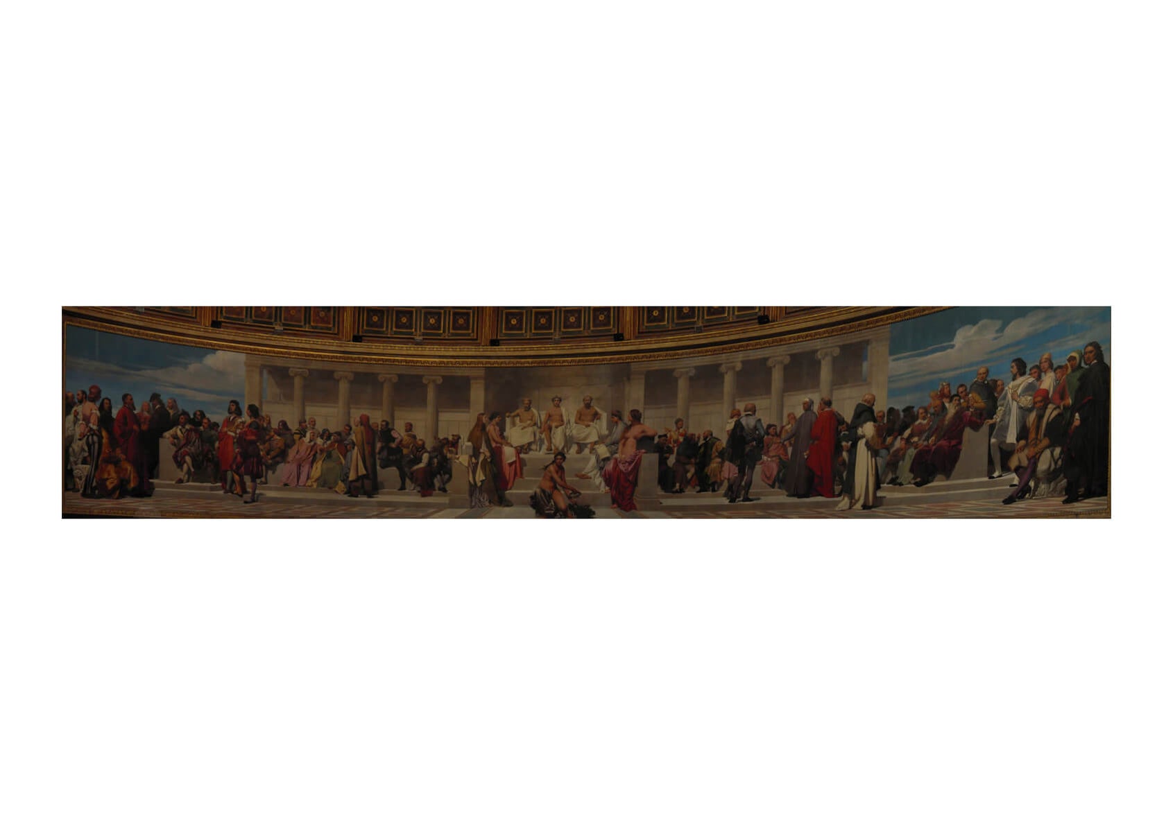 Paul Delaroche - Hemicycle d'honneur — Spiffing Prints
