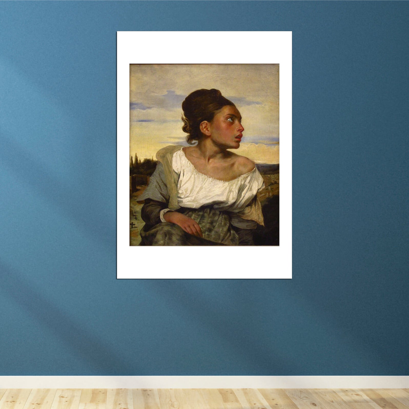 Paul Delaroche - Portrait of a Woman — Spiffing Prints