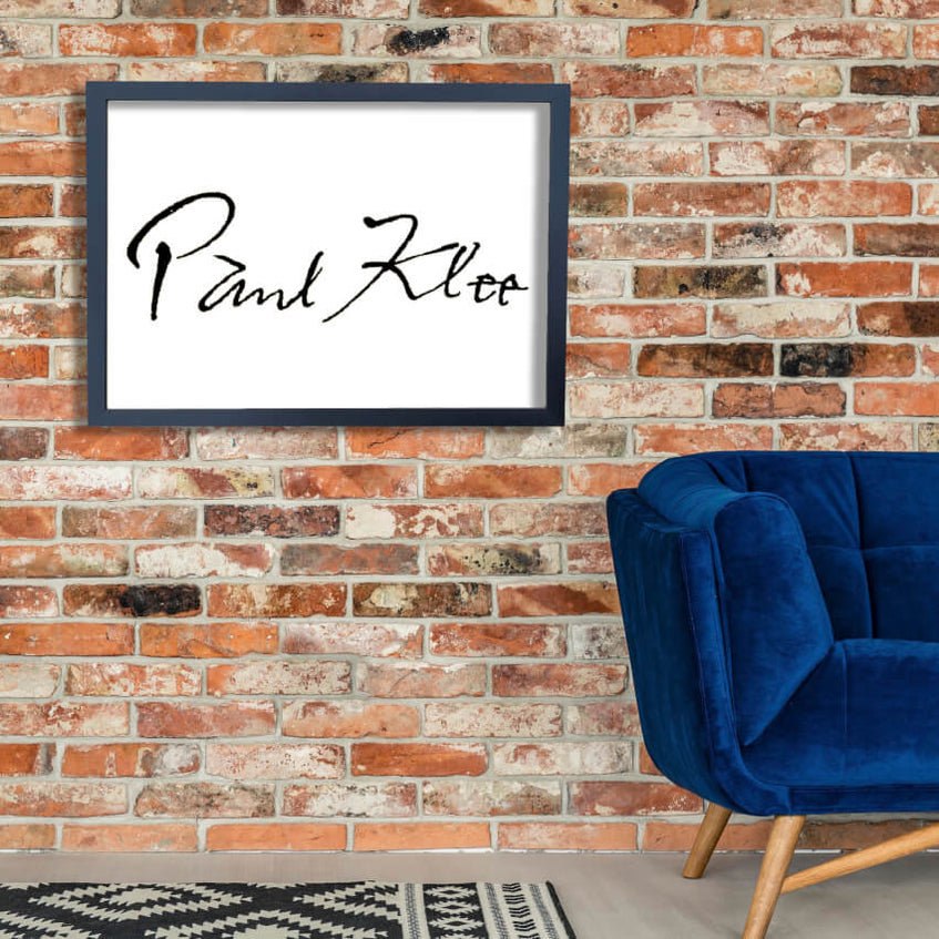 Paul Klee - 1930 Signature — Spiffing Prints