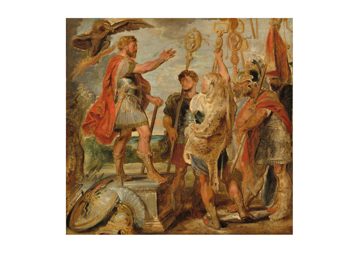 Peter Paul Rubens - Decius Mus Addressing the Legions — Spiffing Prints