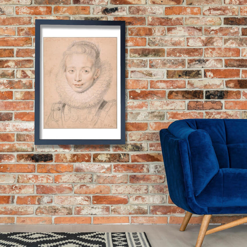 Peter Paul Rubens - Rubens's Daughter Clara Serena — Spiffing Prints