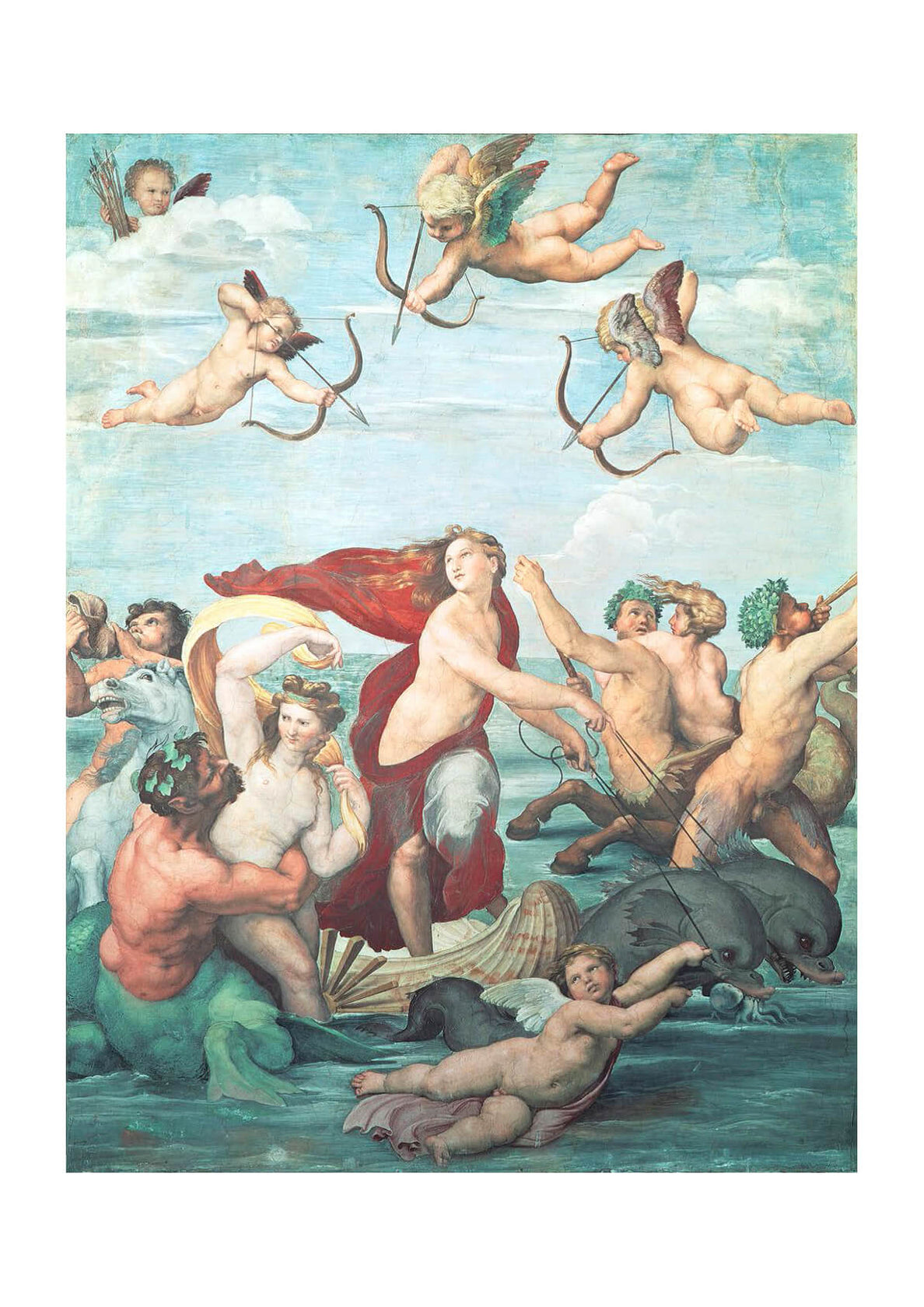 Raphael - The Triumph of Galatea — Spiffing Prints