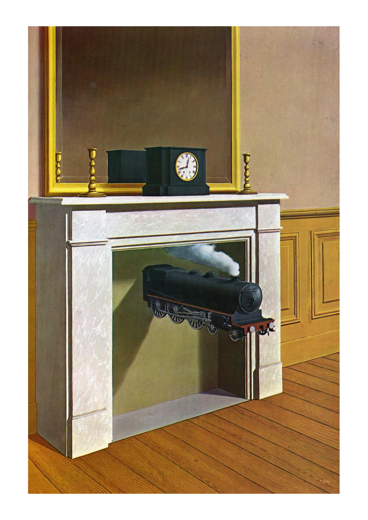 Rene Magritte - Time Transfixed — Spiffing Prints