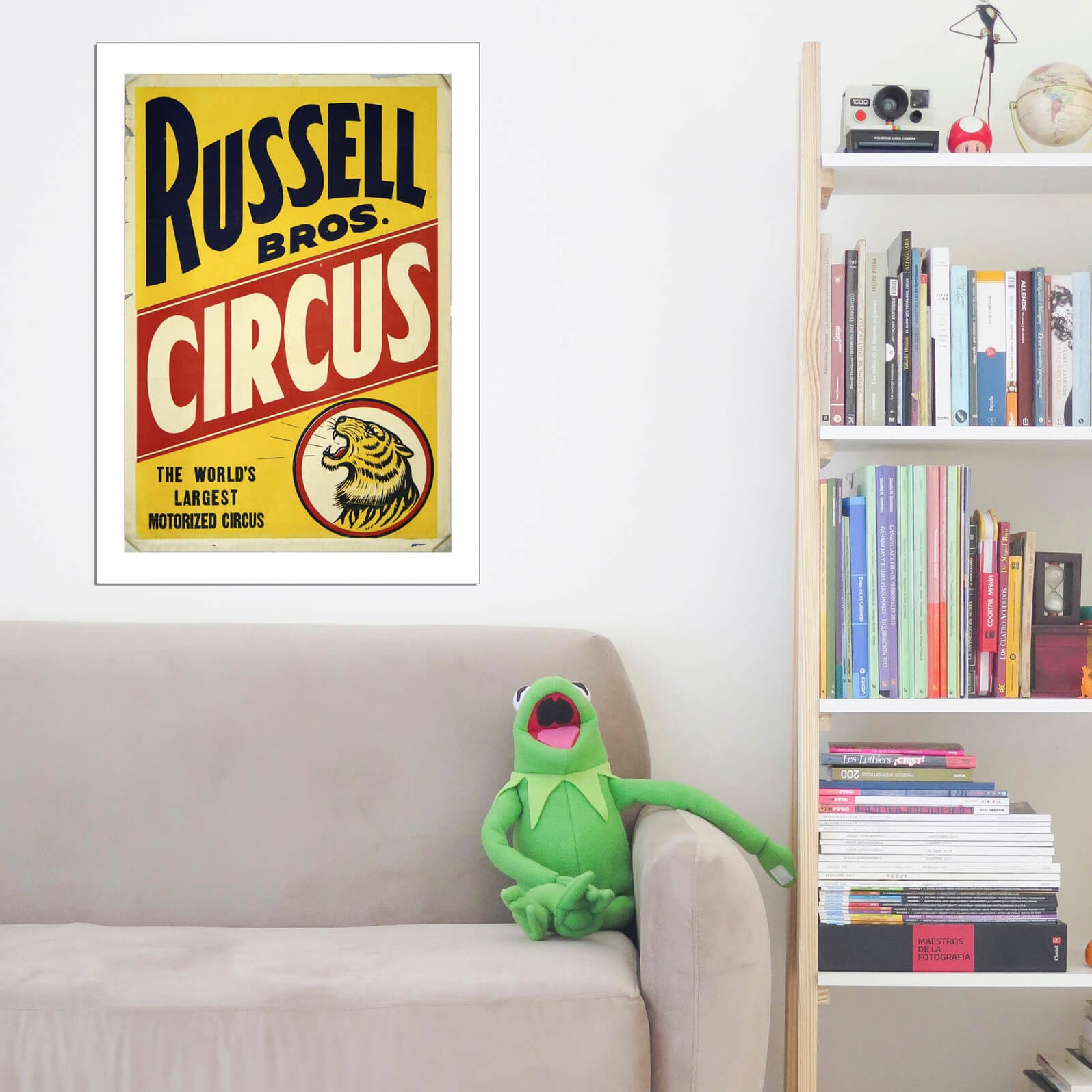 Russell Bros Circus Vintage Circus Poster — Spiffing Prints