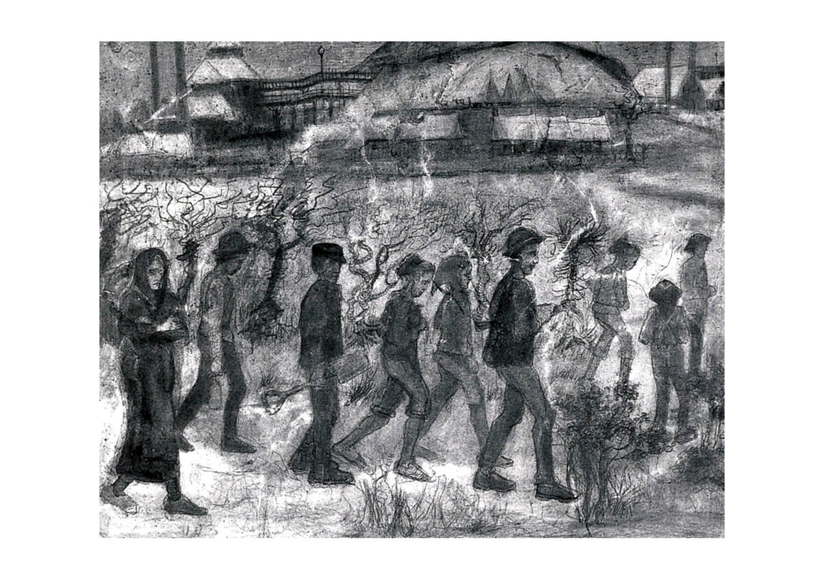 Vincent Van Gogh - Miners, 1880 — Spiffing Prints
