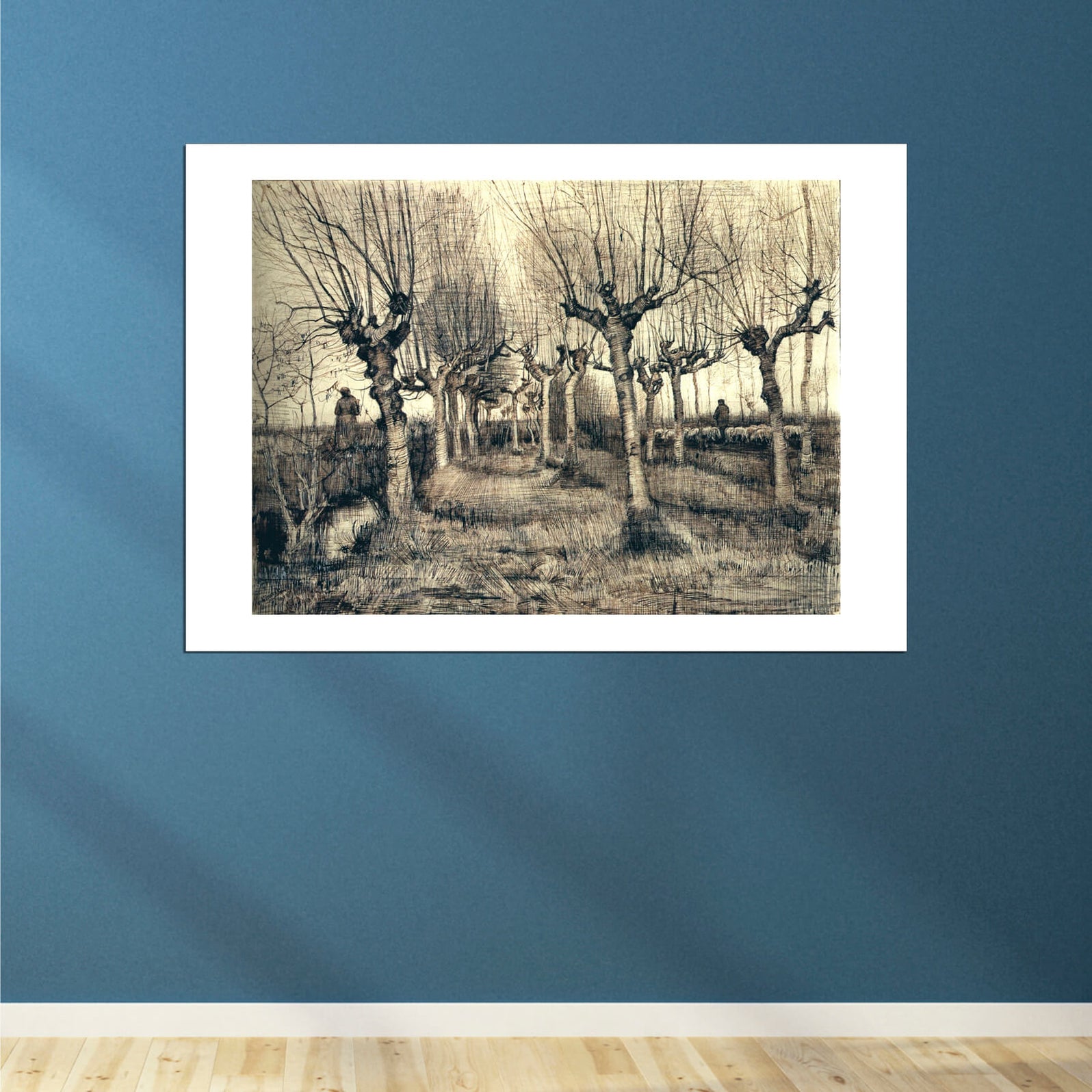 Vincent Van Gogh - Pollard Birches, 1884 — Spiffing Prints