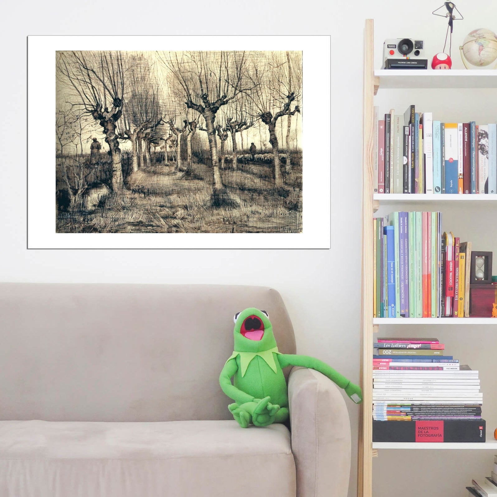 Vincent Van Gogh - Pollard Birches, 1884 — Spiffing Prints