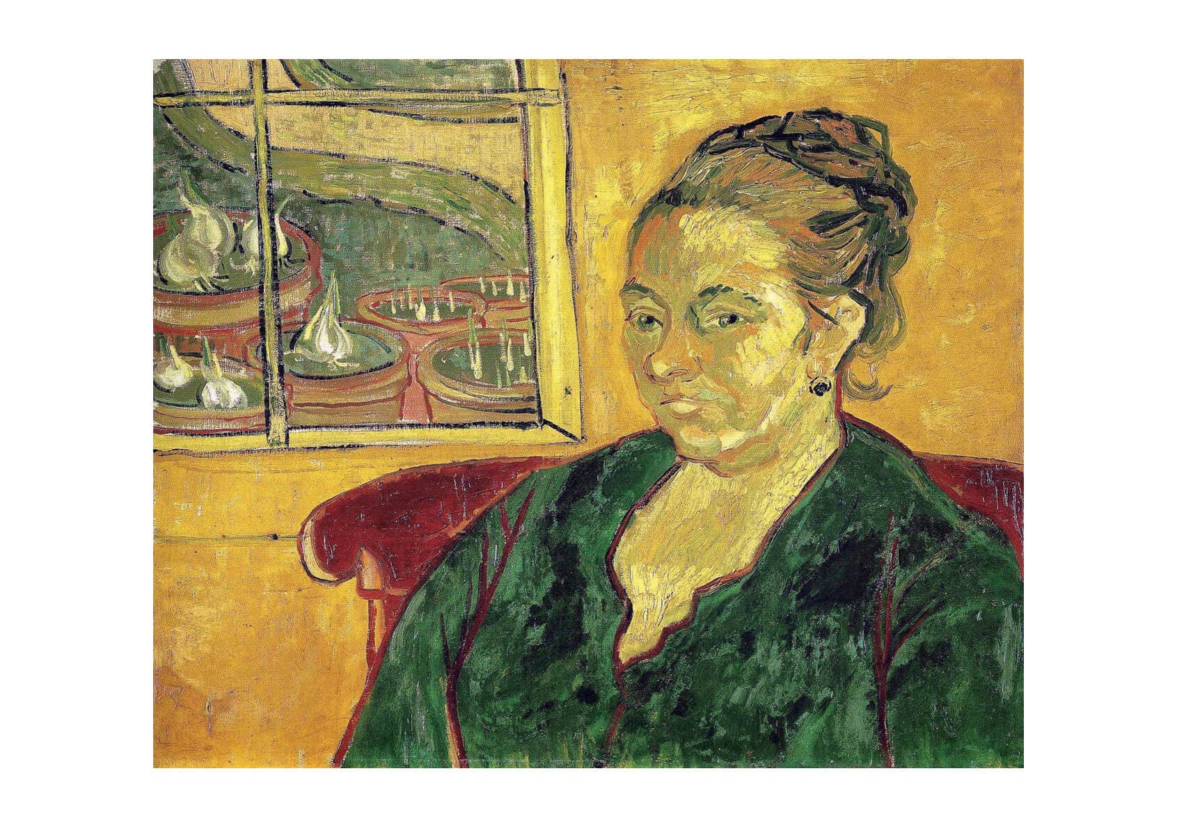 Vincent Van Gogh - Portrait of Madame Augustine Roulin, 1888 — Spiffing ...