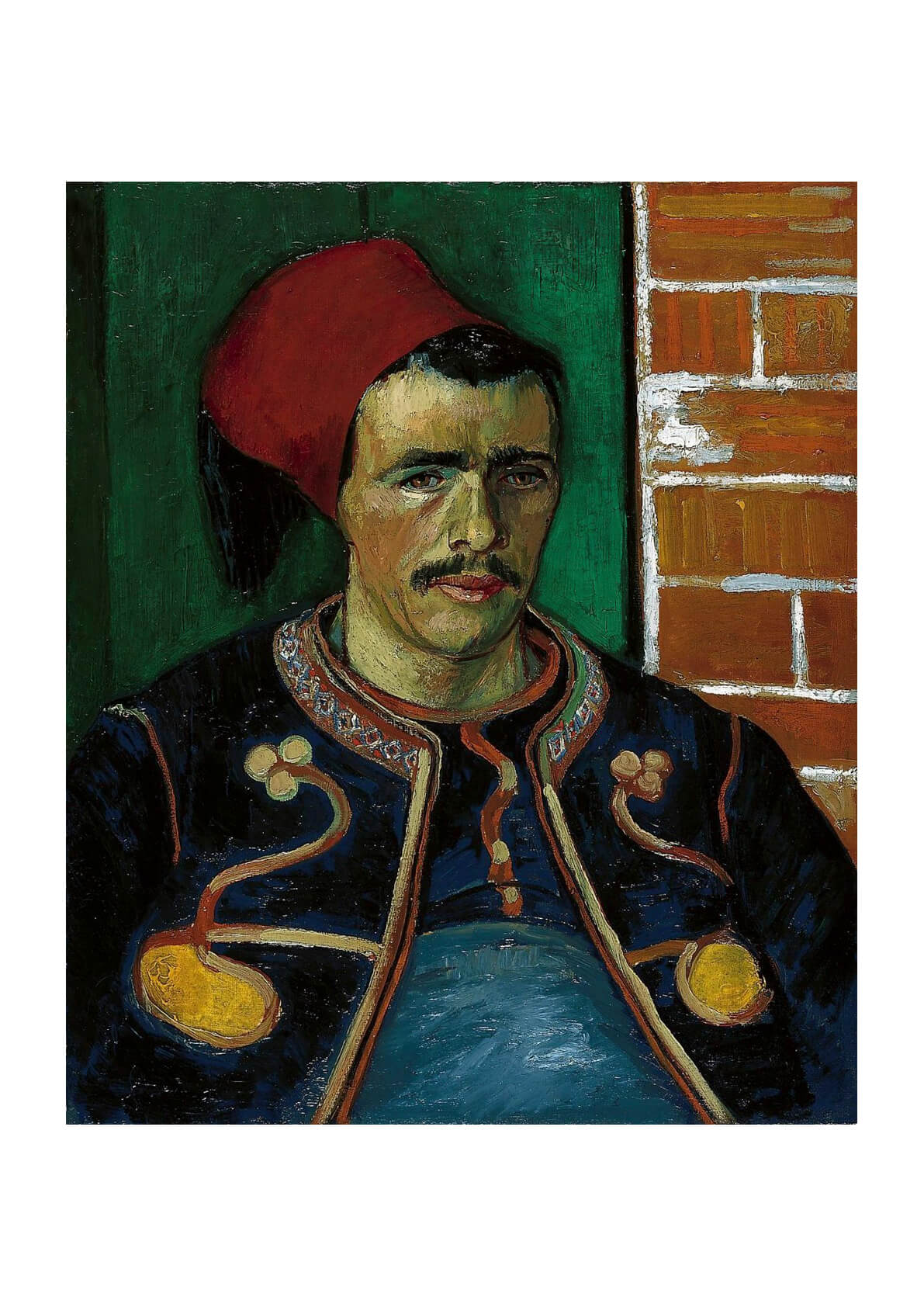 Vincent Van Gogh - The Zouave, 1888 — Spiffing Prints