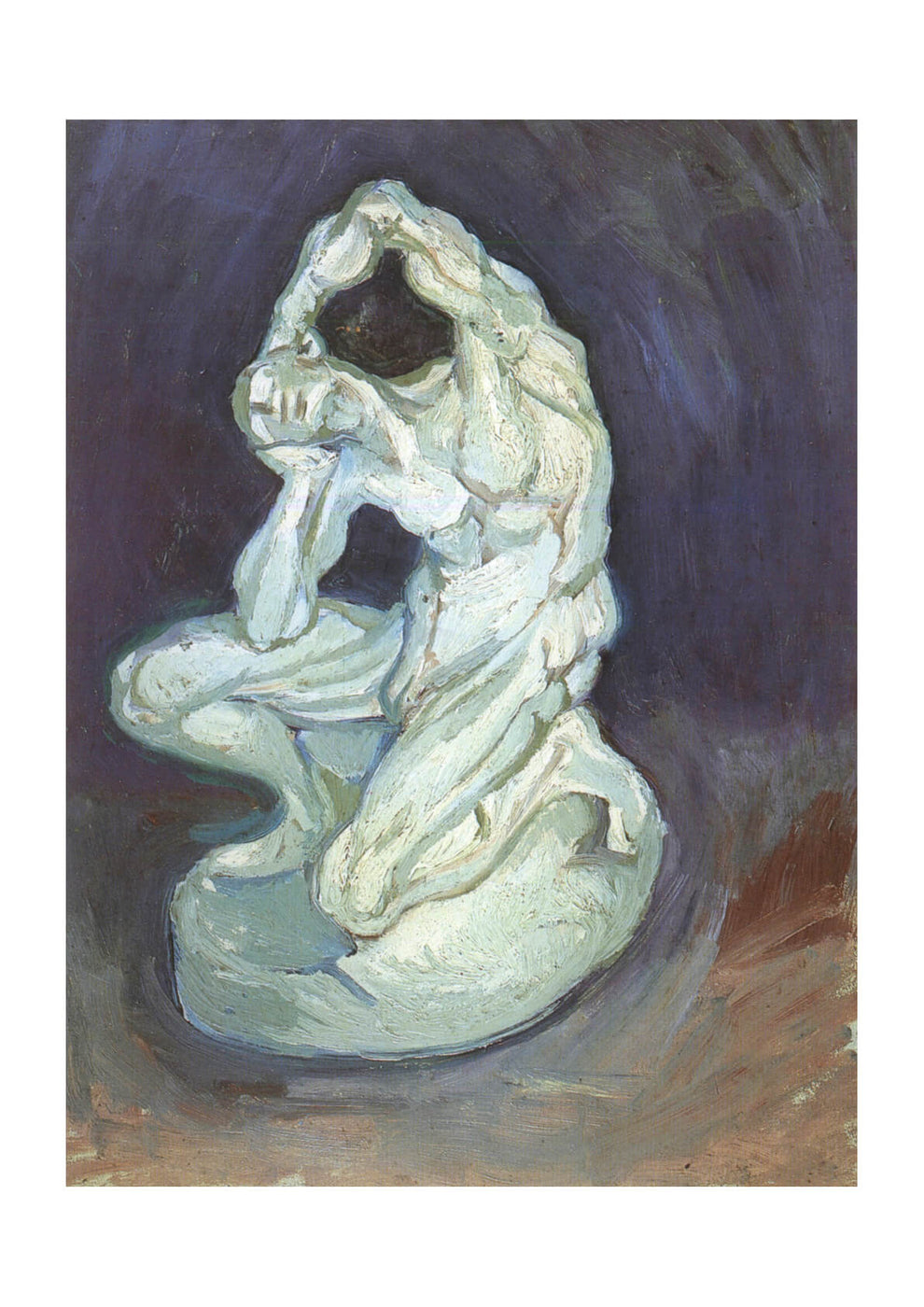 Vincent Van Gogh Plaster Model of a Kneeling Man, 1886 — Spiffing Prints
