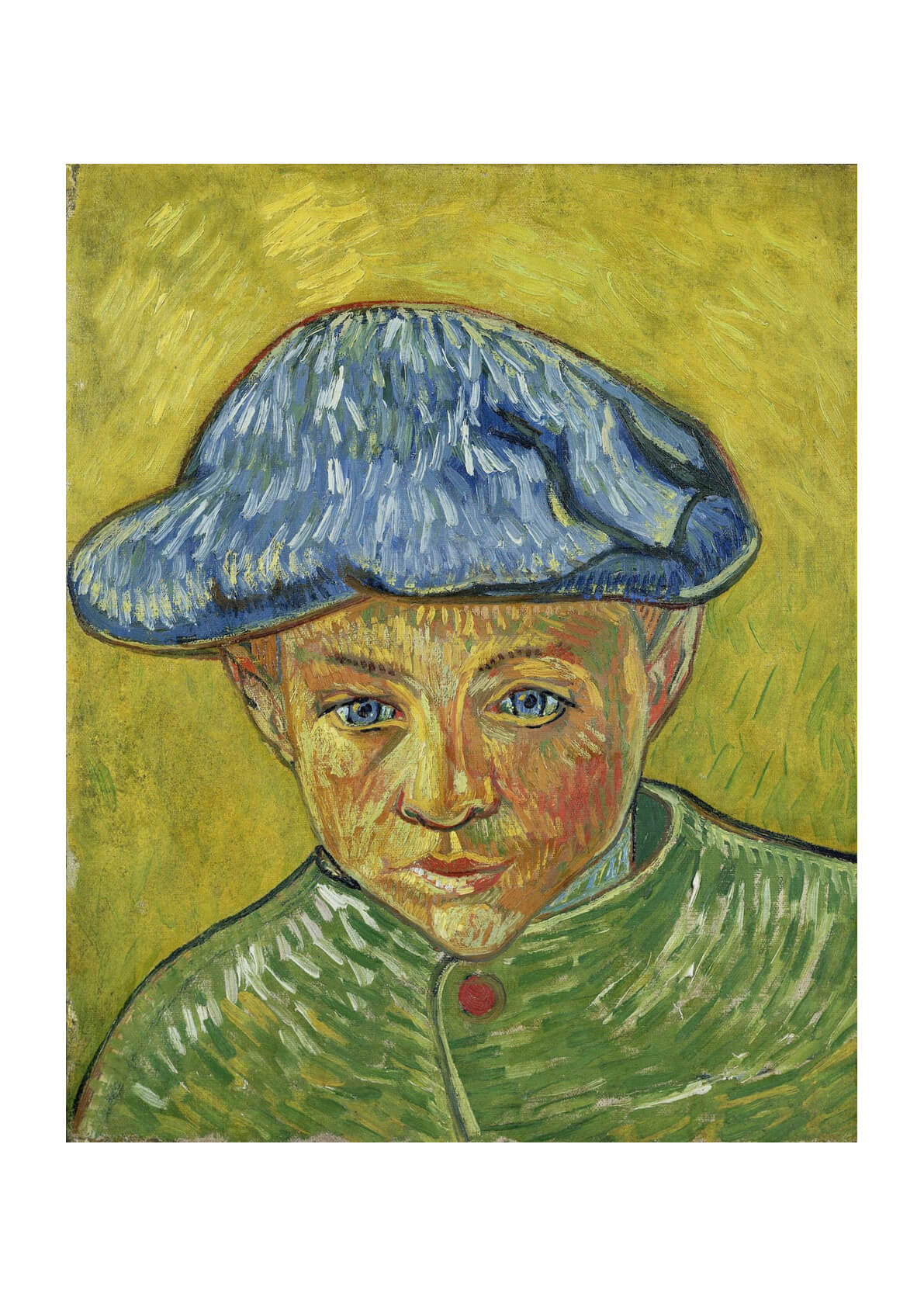 Vincent Van Gogh Portrait of Camille Roulin, 1888 — Spiffing Prints