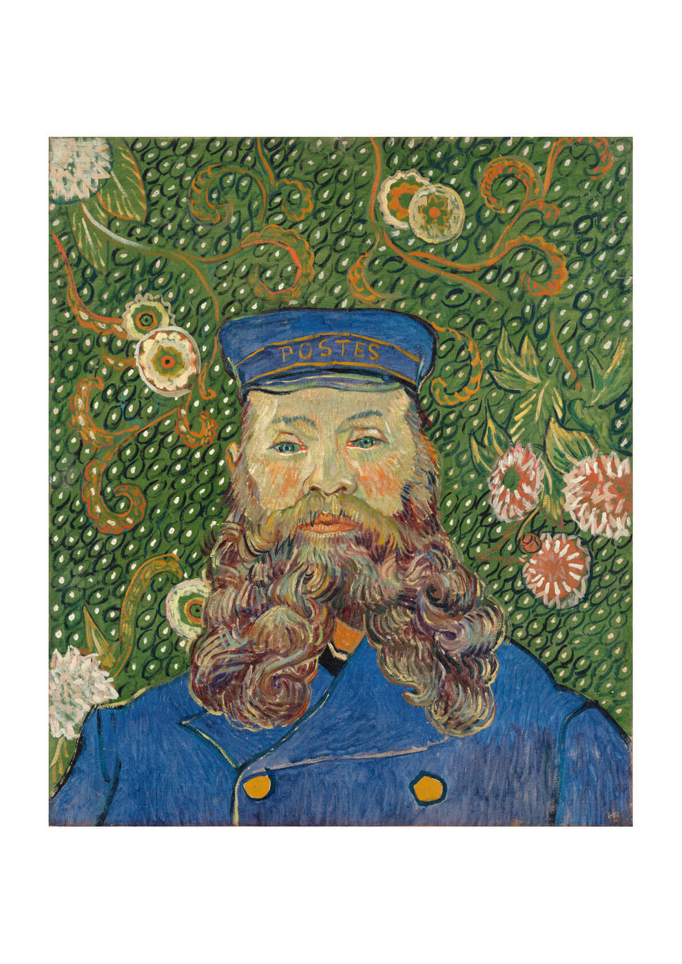 Vincent Van Gogh Portrait of the Postman Joseph Roulin, 1889 2 ...