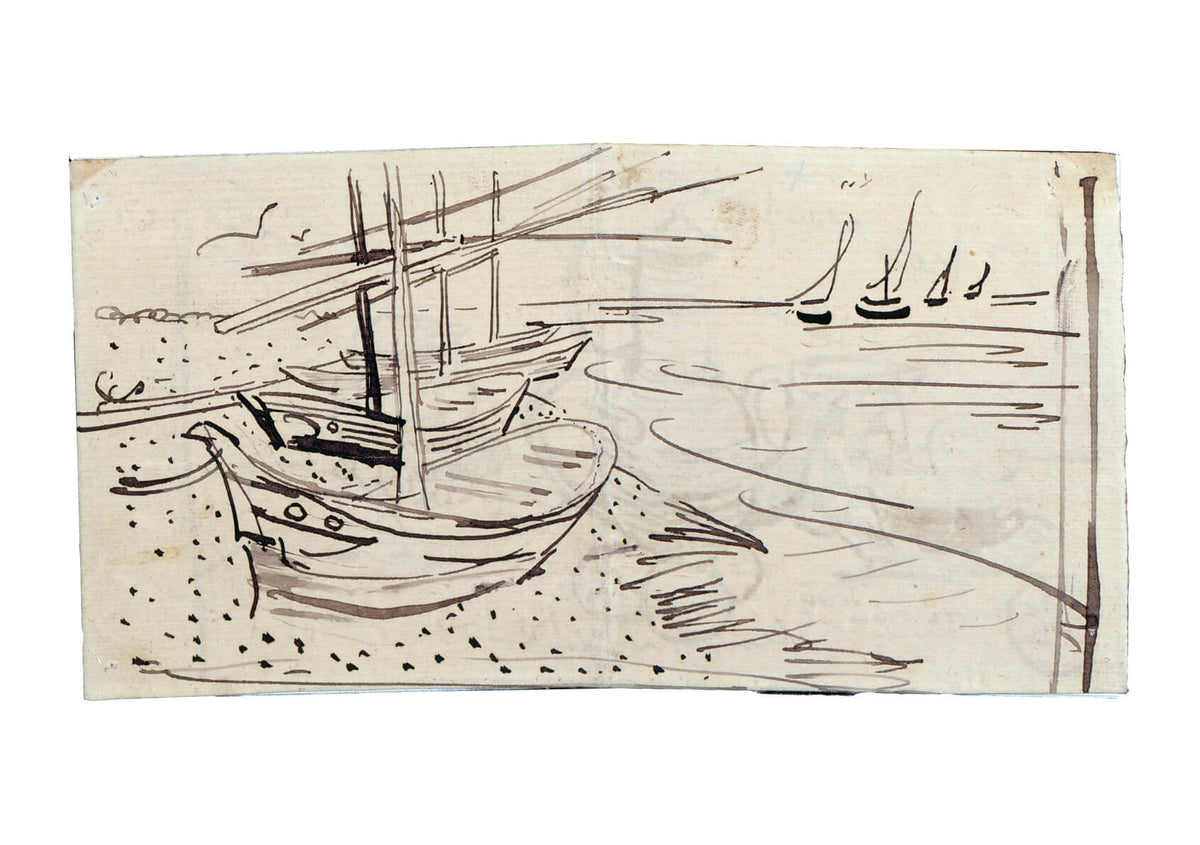 Vincent Van Gogh Sailing Boats — Spiffing Prints