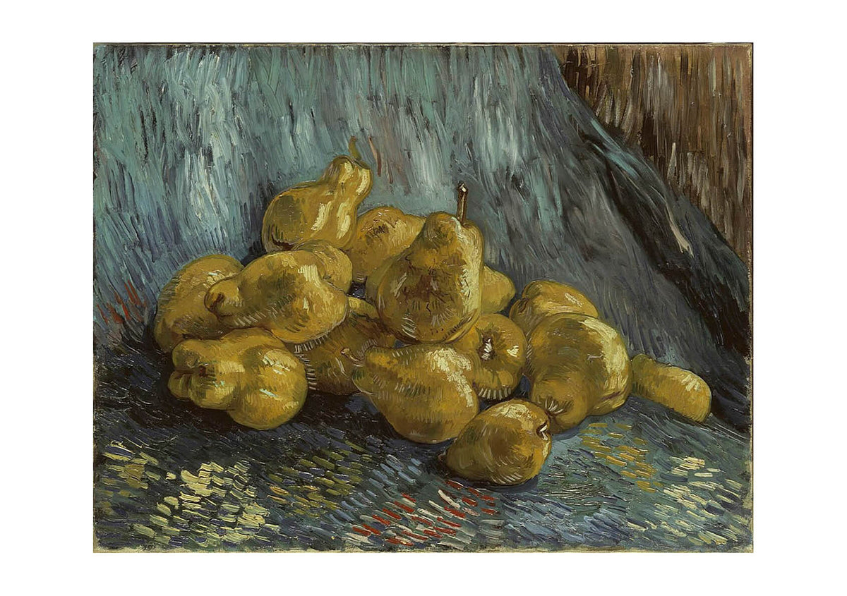 Vincent Van Gogh Still Life with Pears, 1887-88 — Spiffing Prints