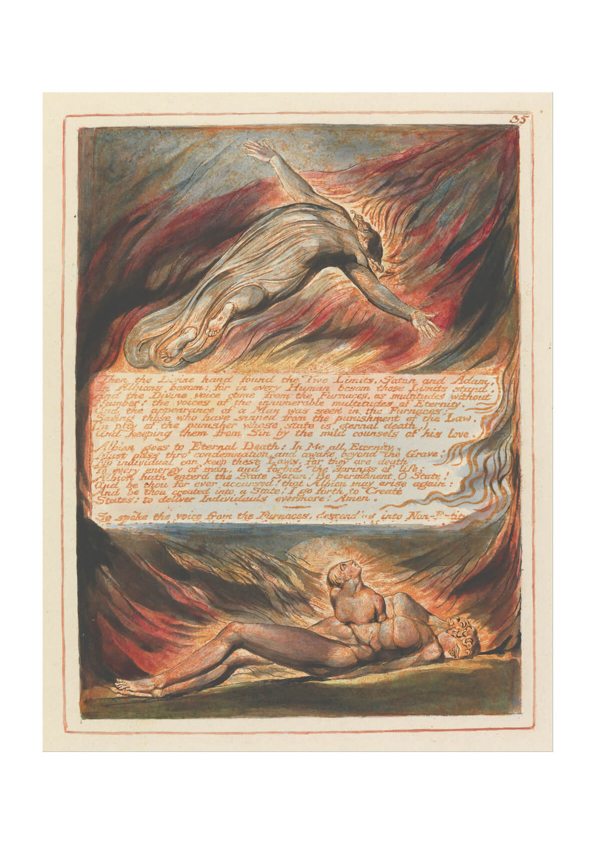 William Blake - Jerusalem Plate 35 — Spiffing Prints