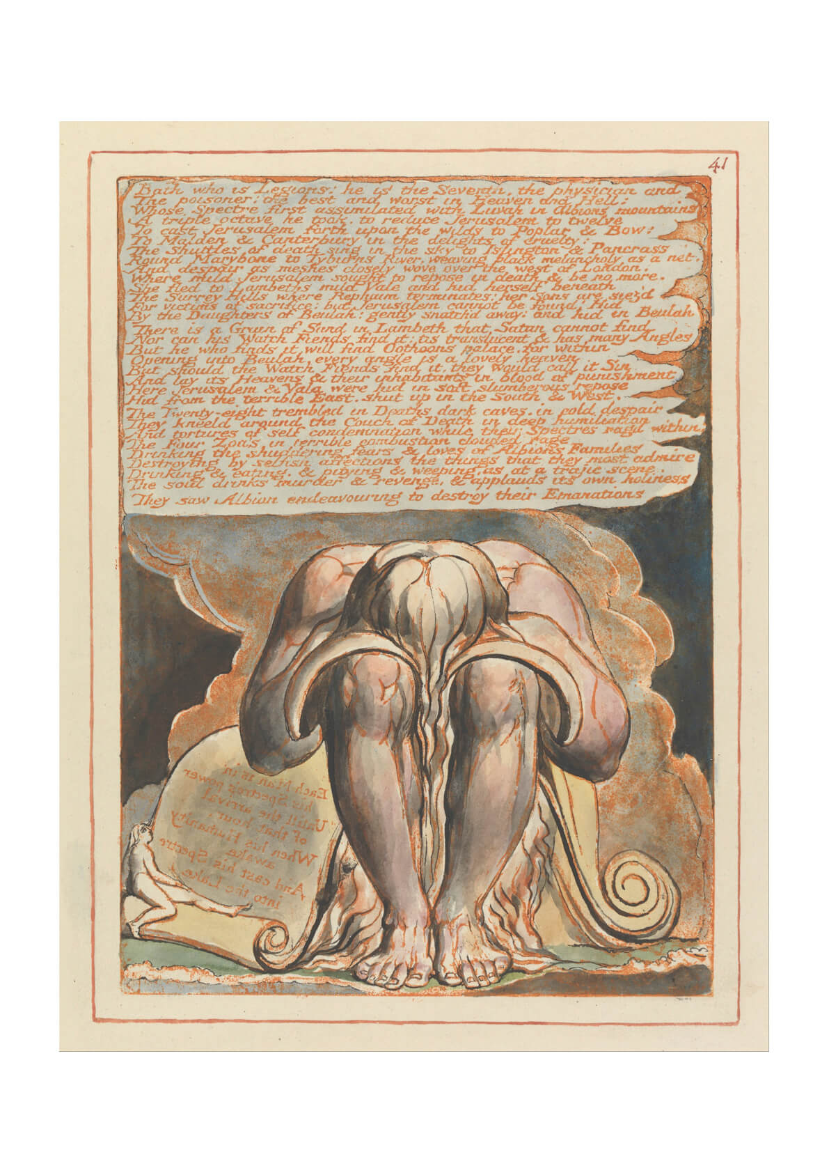 William Blake - Jerusalem Plate 41 — Spiffing Prints