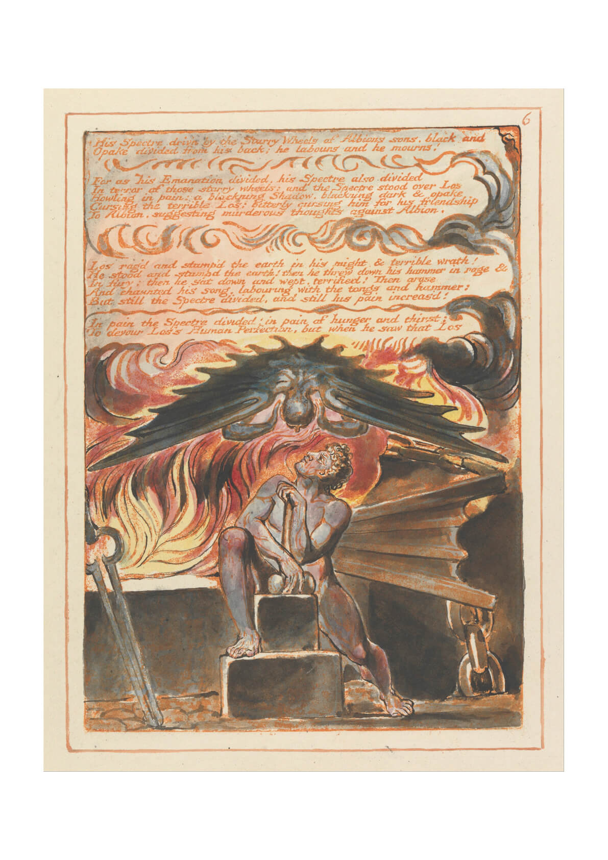 William Blake - Jerusalem Plate 6 — Spiffing Prints