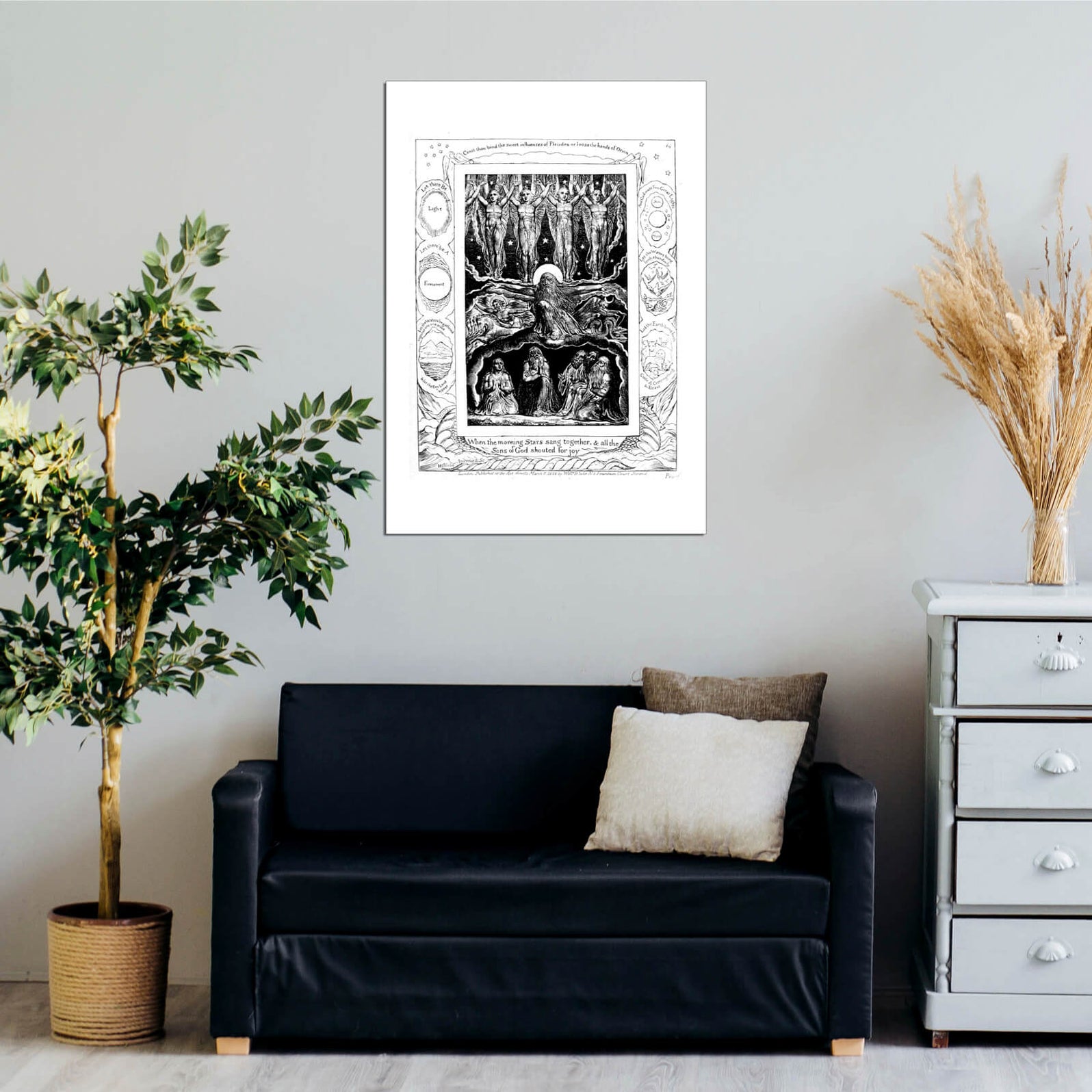 William Blake - Life of William Blake (1880) plate 14 — Spiffing Prints