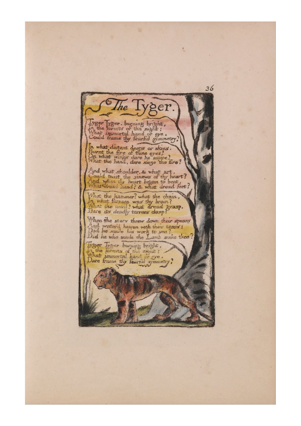 William Blake - The Tyger — Spiffing Prints