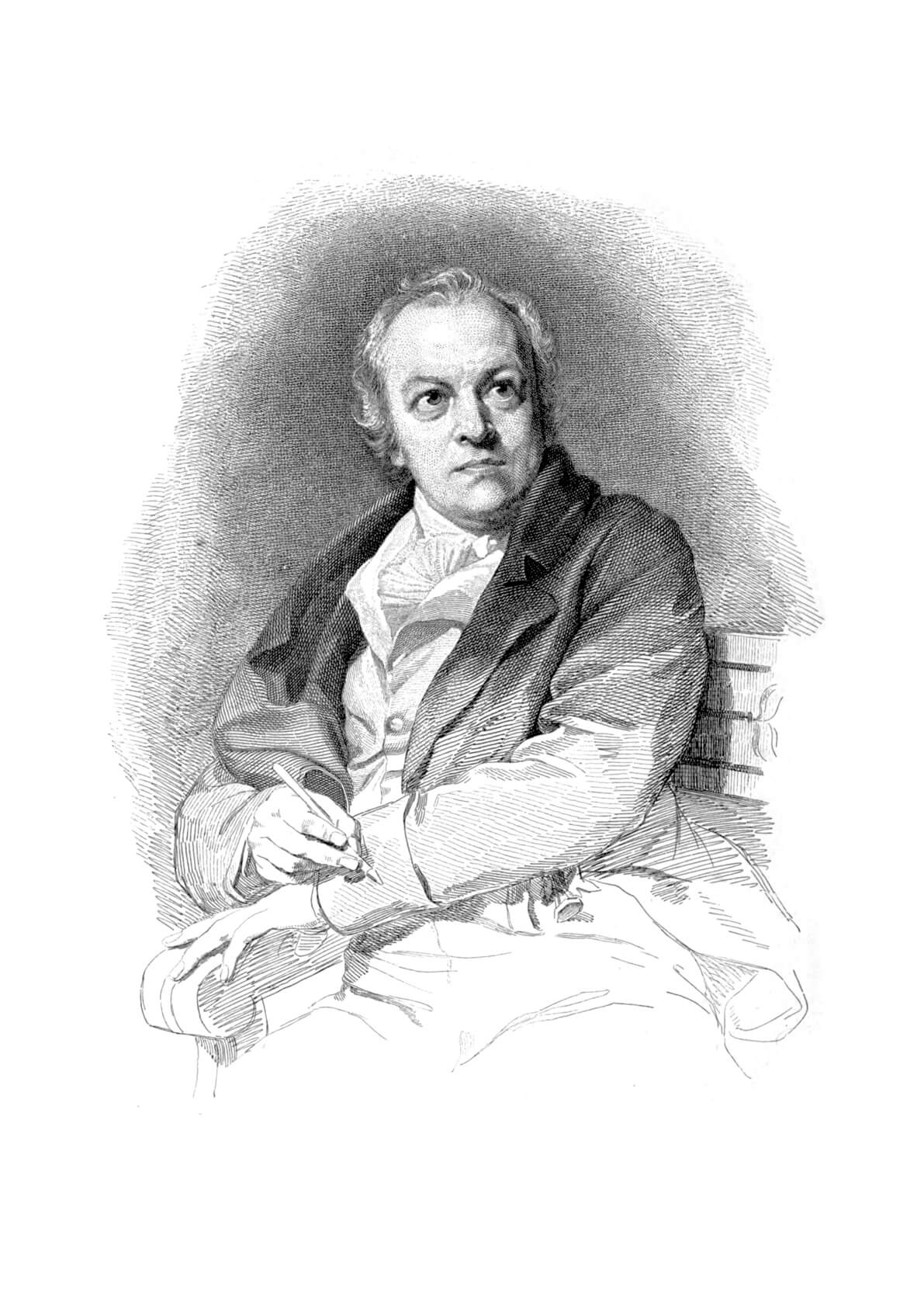 William Blake - Portrait — Spiffing Prints